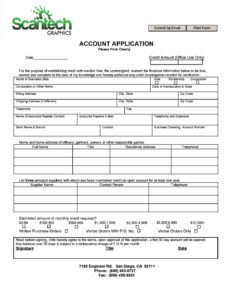 Order Forms - Scantech Graphics