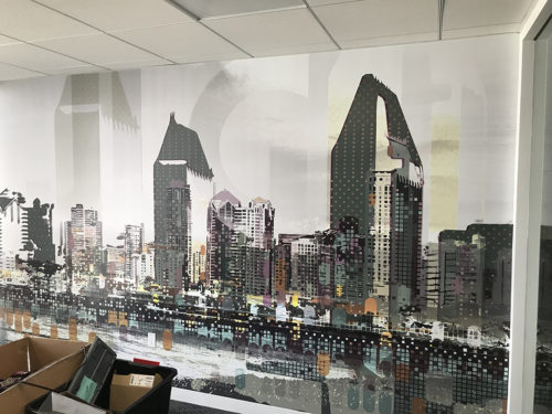 Wall Mural Design, Media & Installation - Scantech Graphics